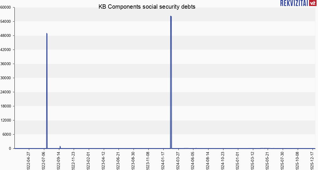 KB Components no social insurance debt. Rekvizitai.lt