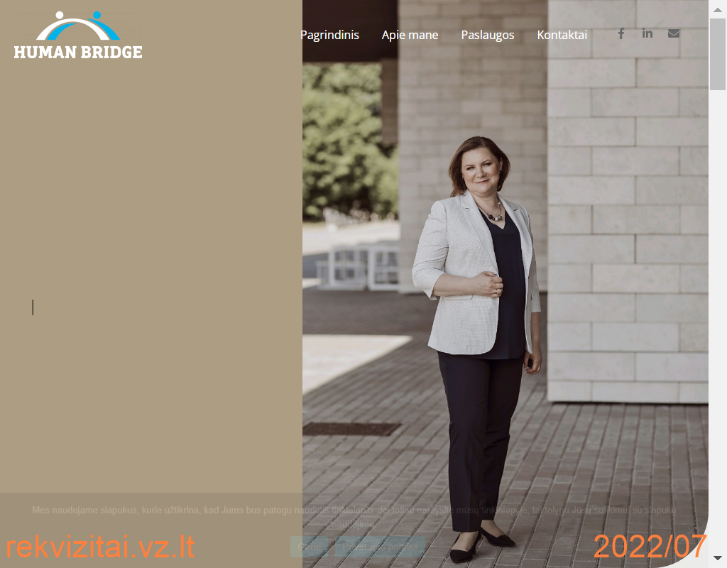 Human Bridge. Rekvizitai.lt