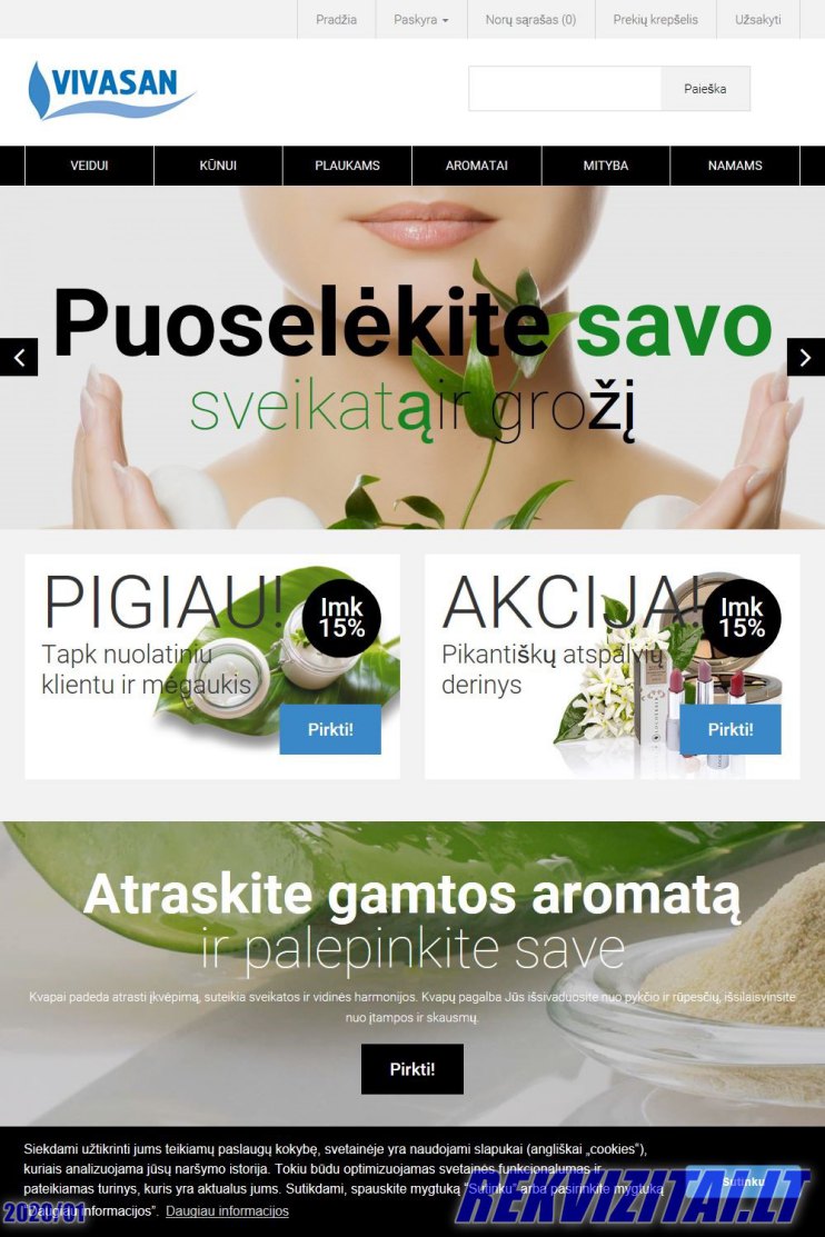 Vivasan Baltija, UAB. Rekvizitai.lt
